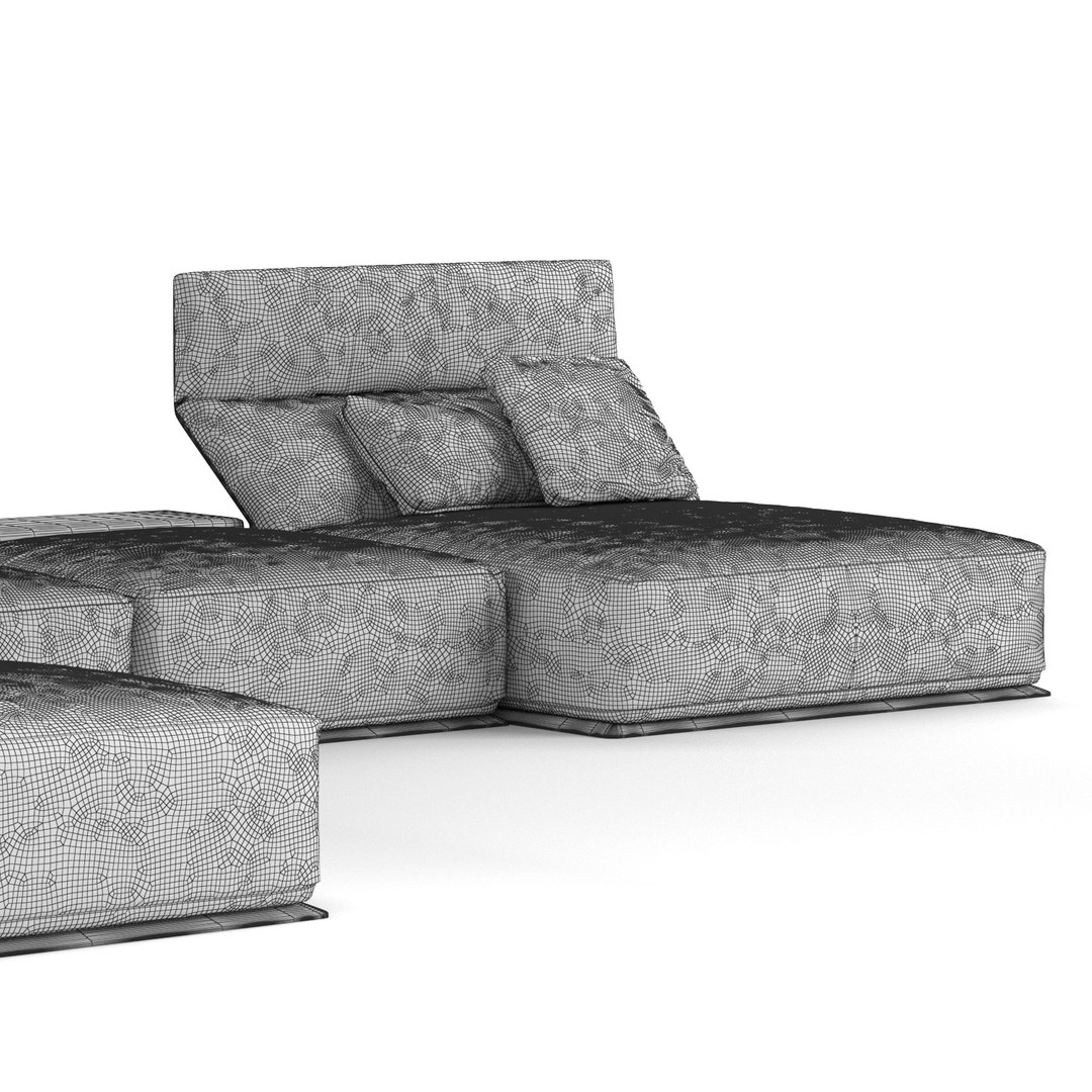3D Poliform Westside Sofa - TurboSquid 1593073