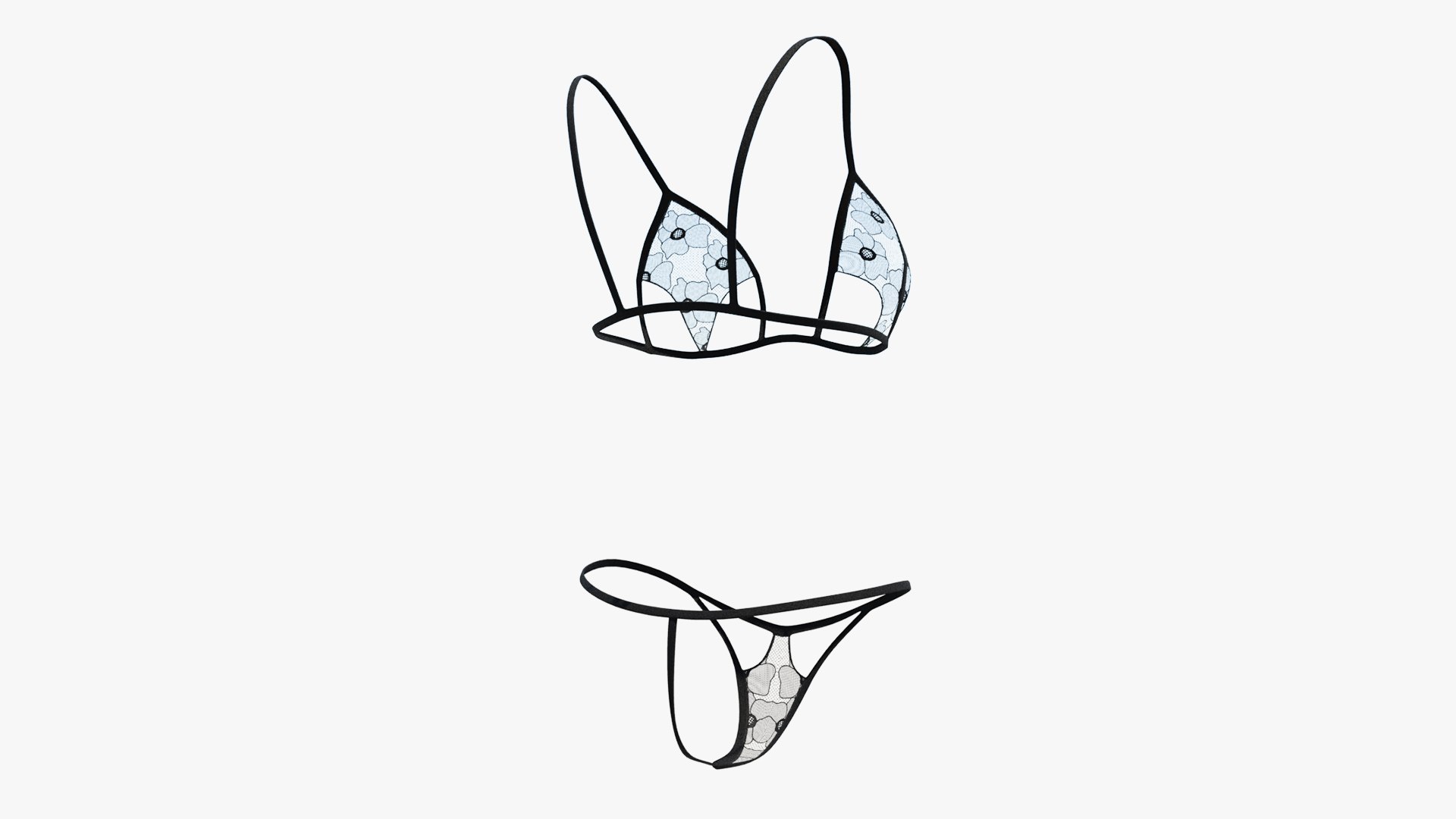 Sexy Lingerie SS38 3D - TurboSquid 2176953