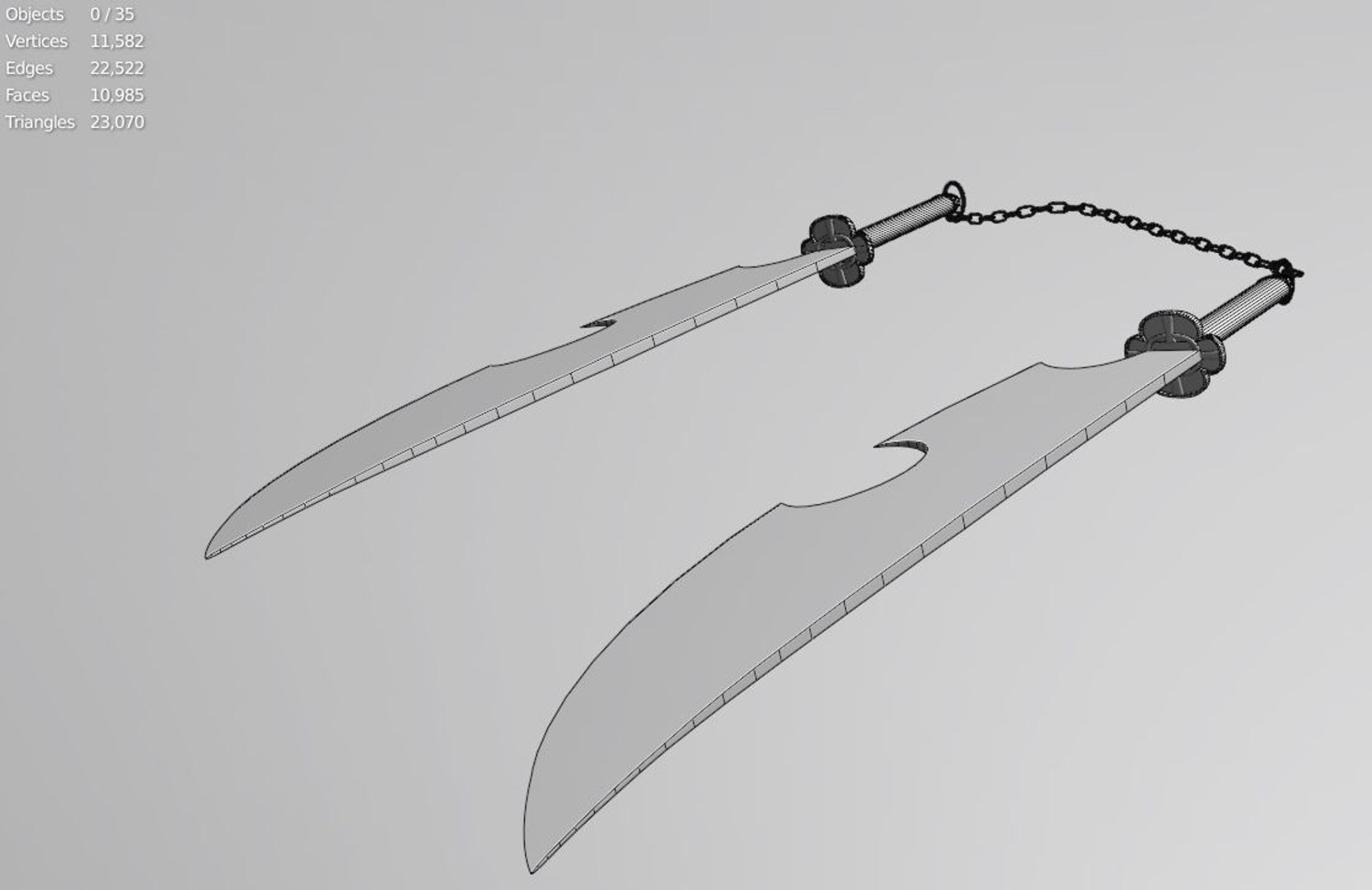 3D Tengen Uzui Dual Nichirin Blades Demon Slayer - TurboSquid 1859015