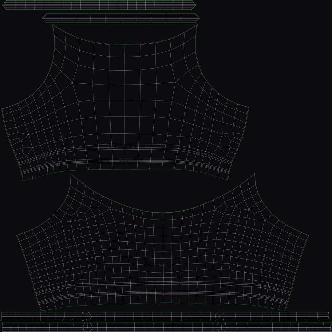 3D Top Black PBR - TurboSquid 1946538
