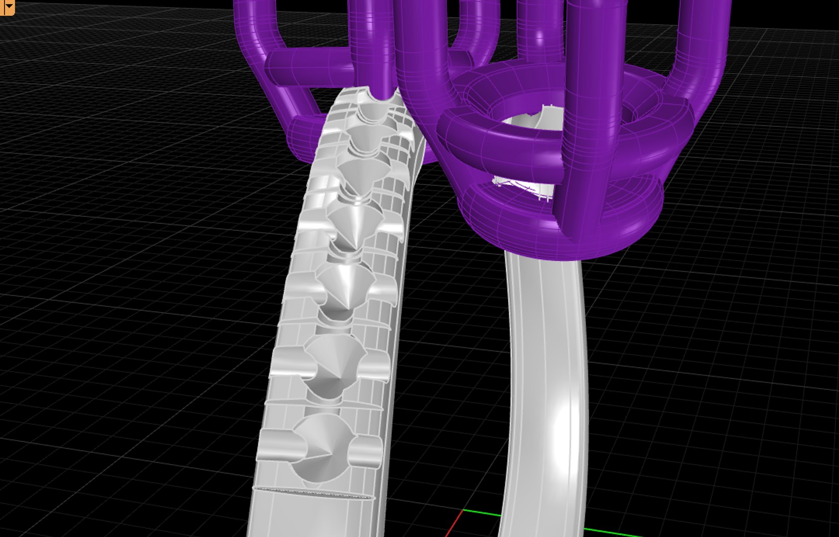 3D Diamond Contrarier Ring - TurboSquid 2228538