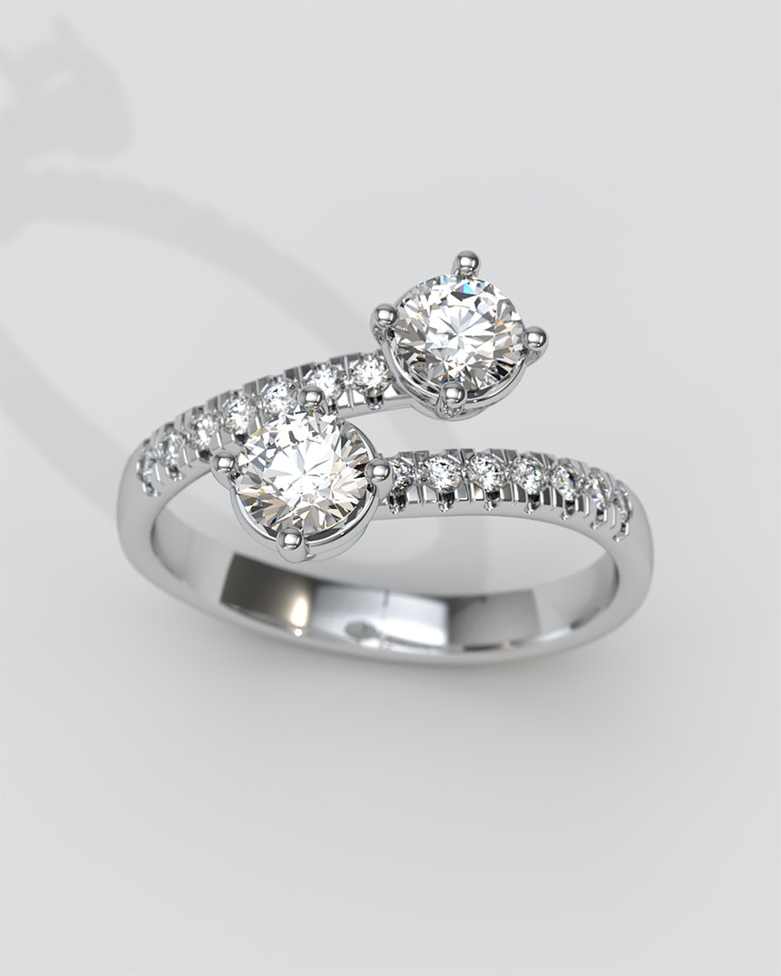 3D Diamond Contrarier Ring - TurboSquid 2228538