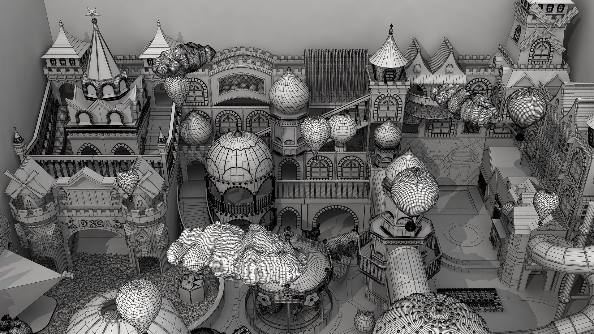 DREAM CASTLE CHILDREN BIG INDOOR PLAYGROUND 3D - TurboSquid 2115654