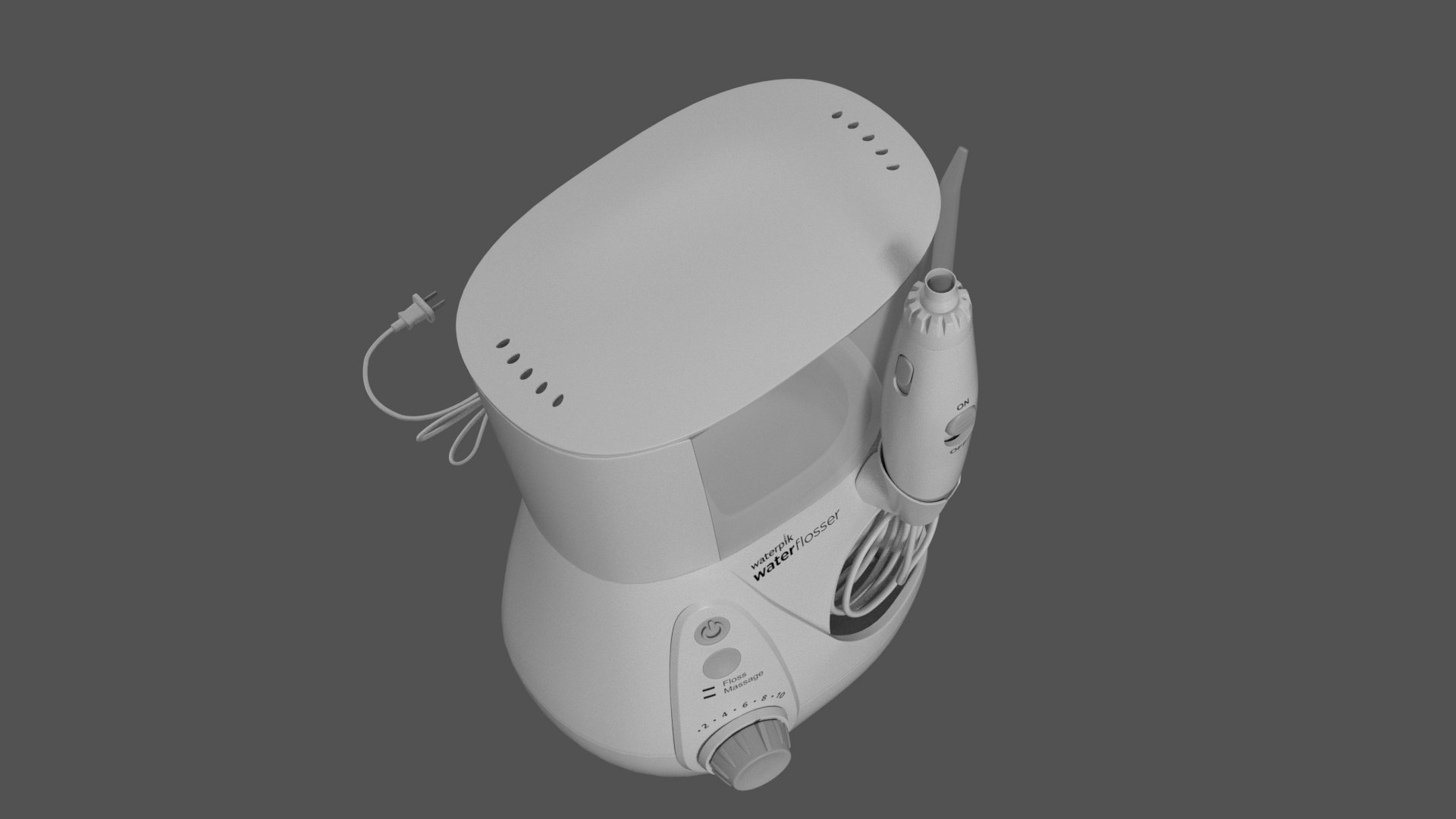 3D Waterpik WP-660 Water Flosser Model - TurboSquid 1755990