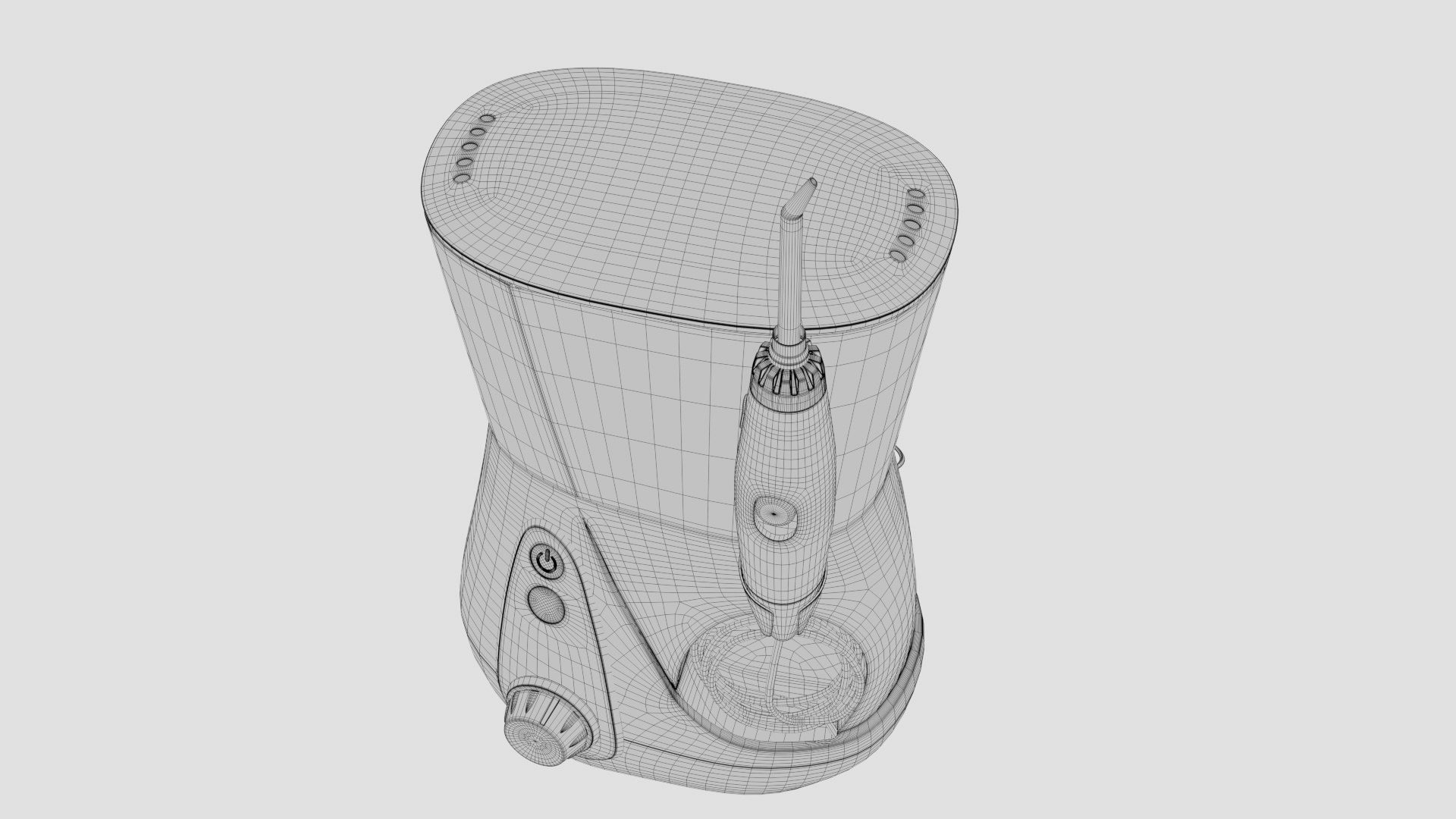 3D Waterpik WP-660 Water Flosser Model - TurboSquid 1755990