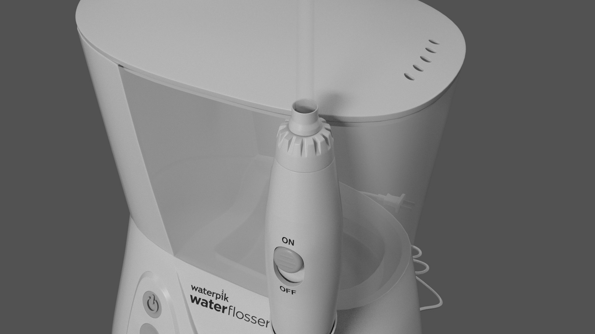 3D Waterpik WP-660 Water Flosser Model - TurboSquid 1755990