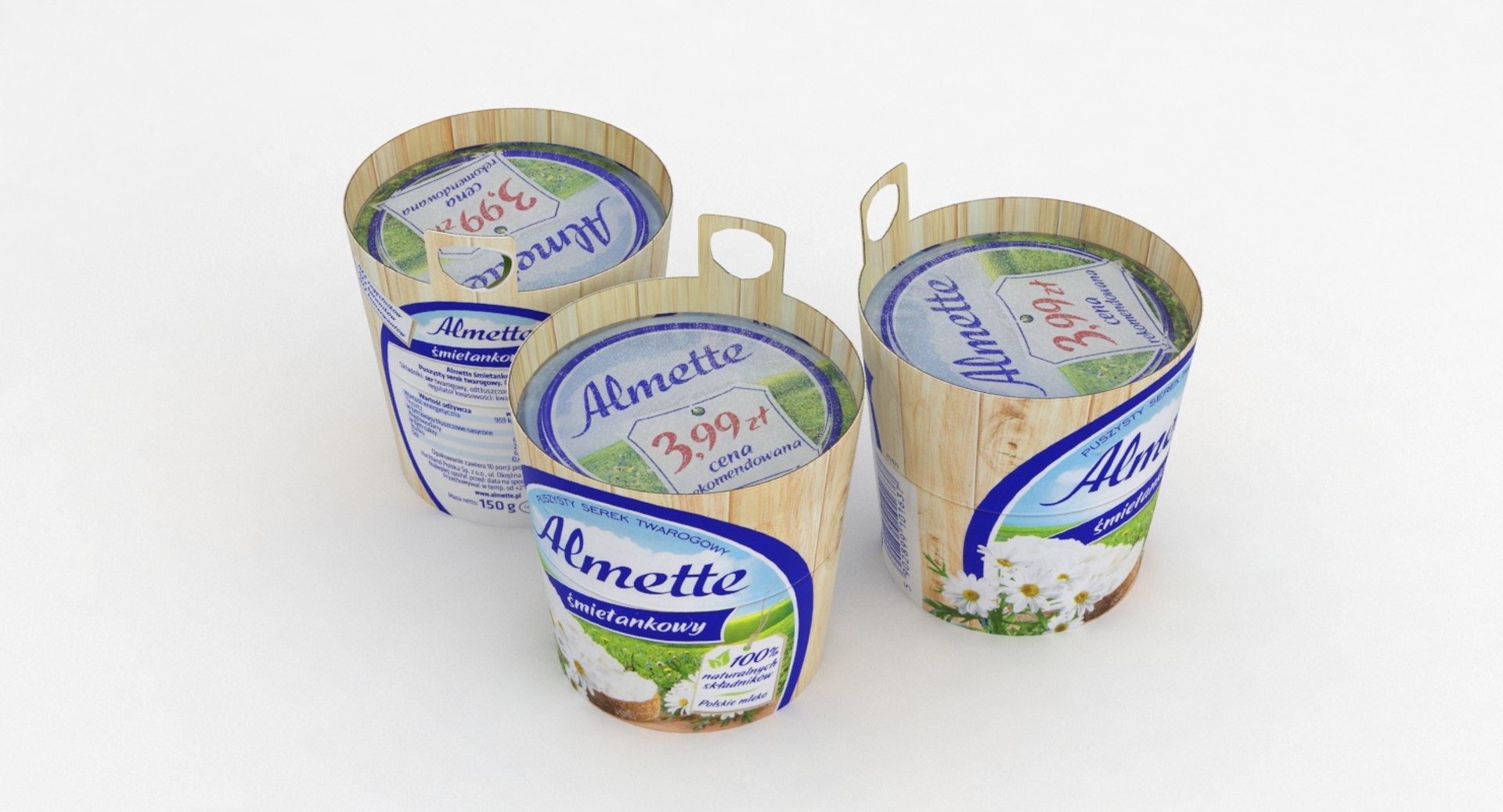 3D Model Almette Cream - TurboSquid 1152149