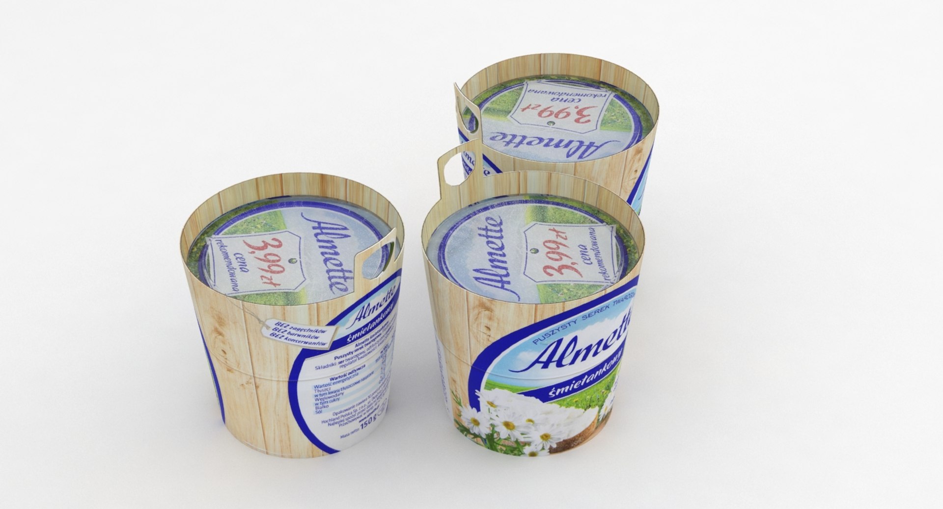 3D Model Almette Cream - TurboSquid 1152149