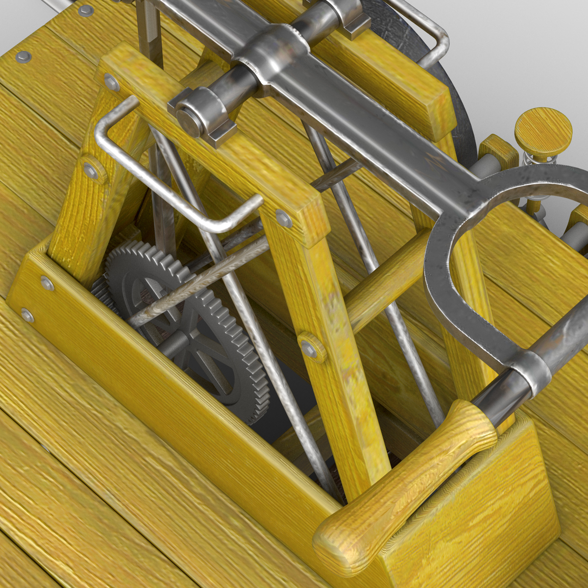 3d rail handcar