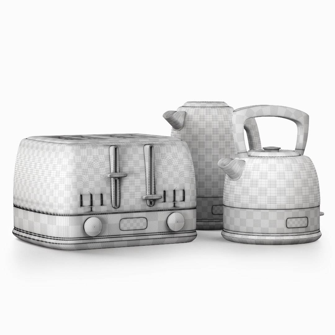 Sunbeam Classic Bronze Appliances 3D Model - TurboSquid 2030737