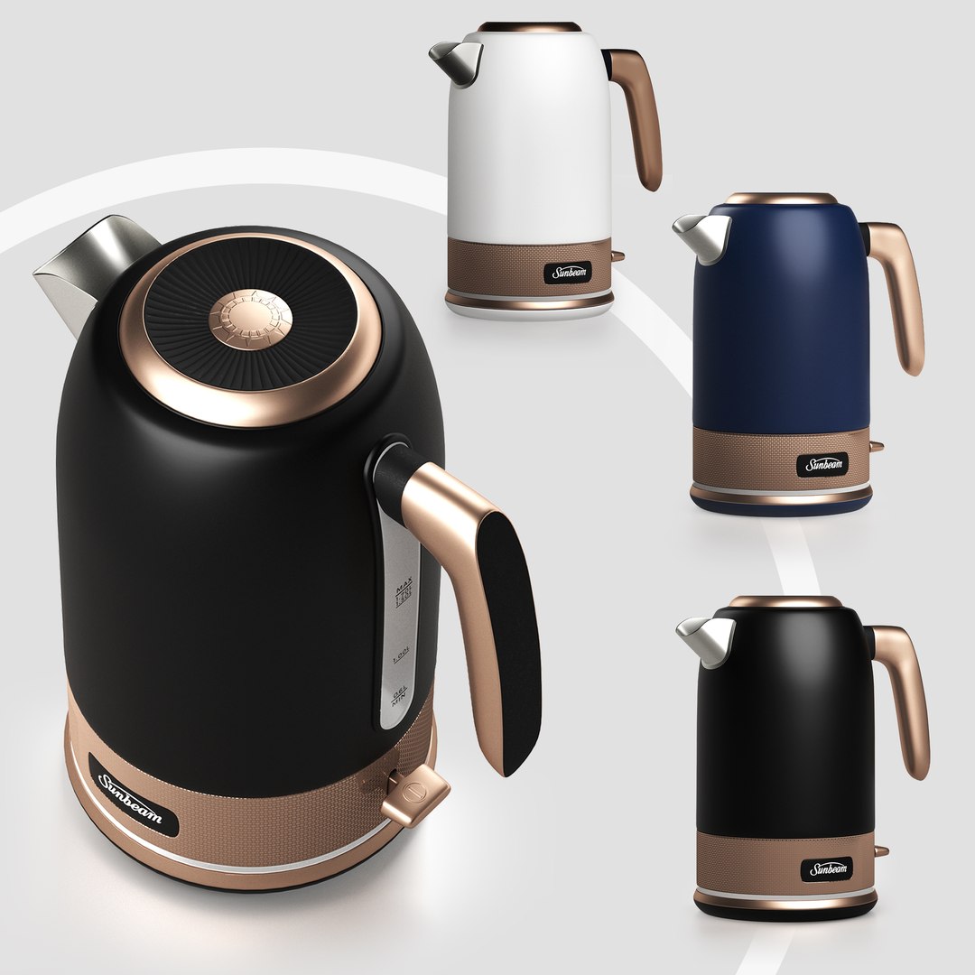 Sunbeam Classic Bronze Appliances 3D Model - TurboSquid 2030737