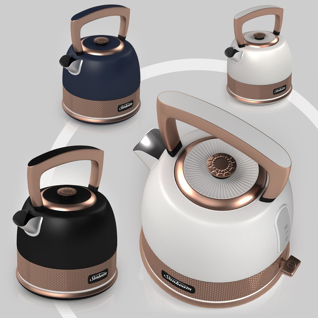 Sunbeam Classic Bronze Appliances 3D Model - TurboSquid 2030737
