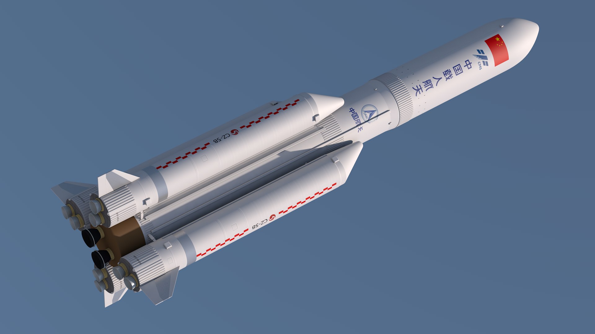 Long March 5B 3D - TurboSquid 1966745