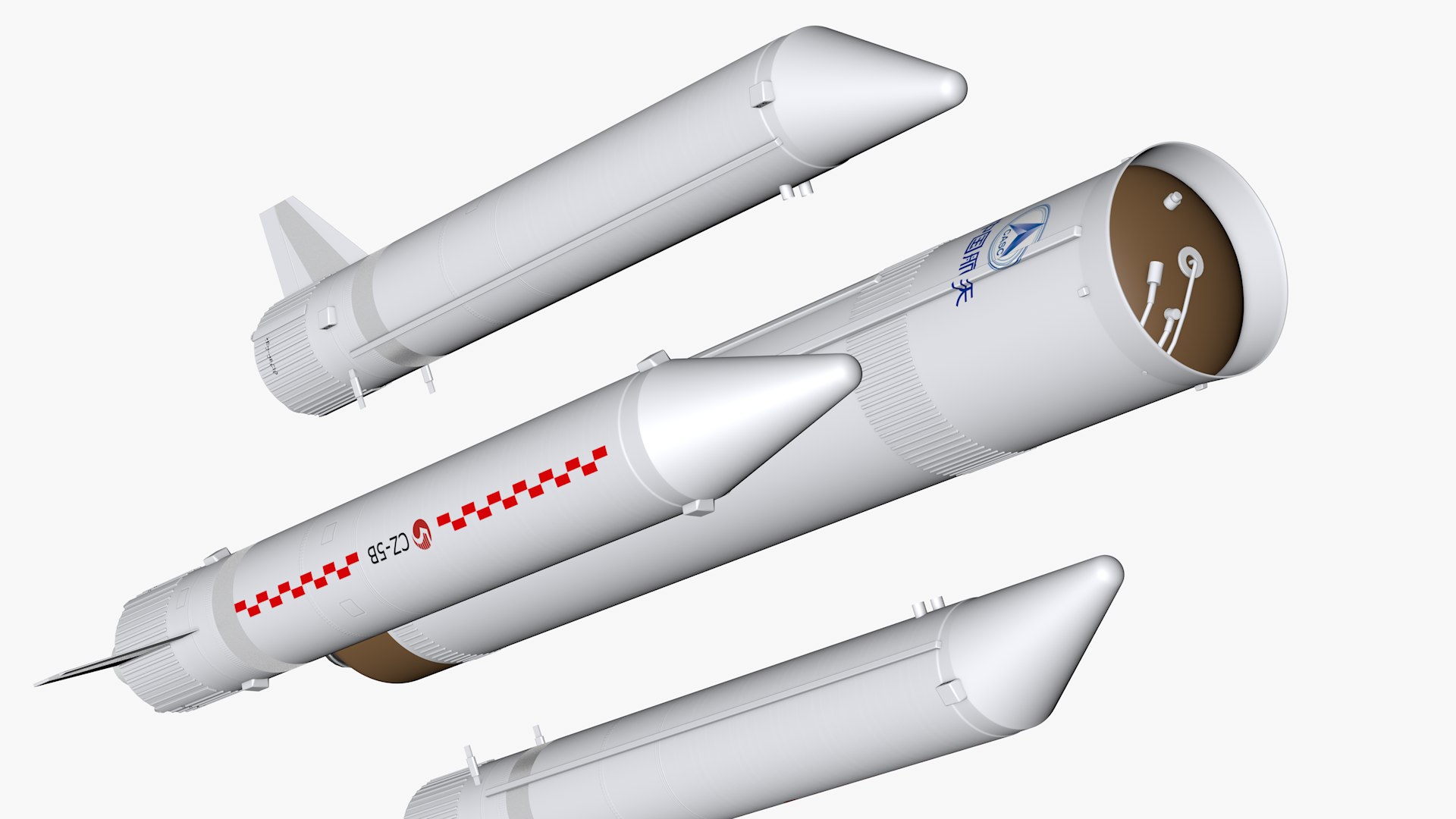 Long March 5B 3D - TurboSquid 1966745