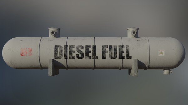 무료 산업용 디젤 연료 저장 탱크 3D 모델 - TurboSquid 1806810