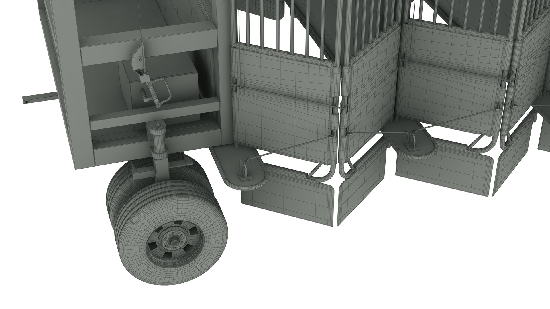 Horse Race Start Gate For 6 Horse 3D Model - TurboSquid 2229141