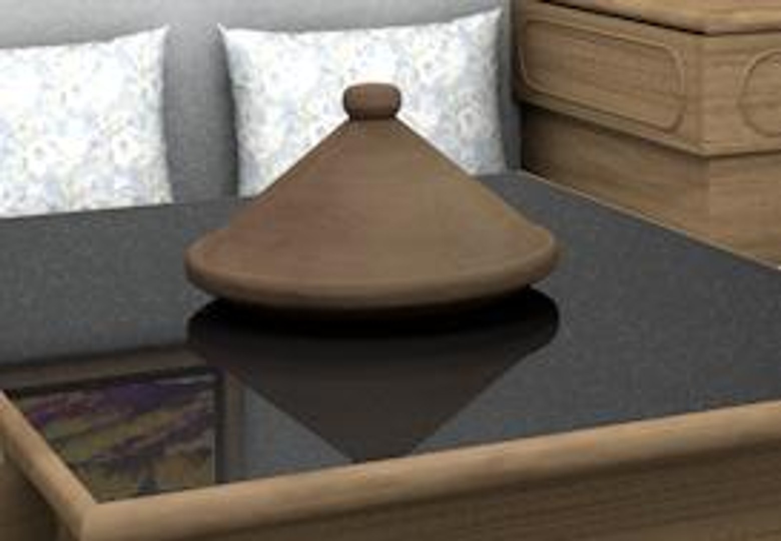 Tajin Morrocan Traditional 3d Obj