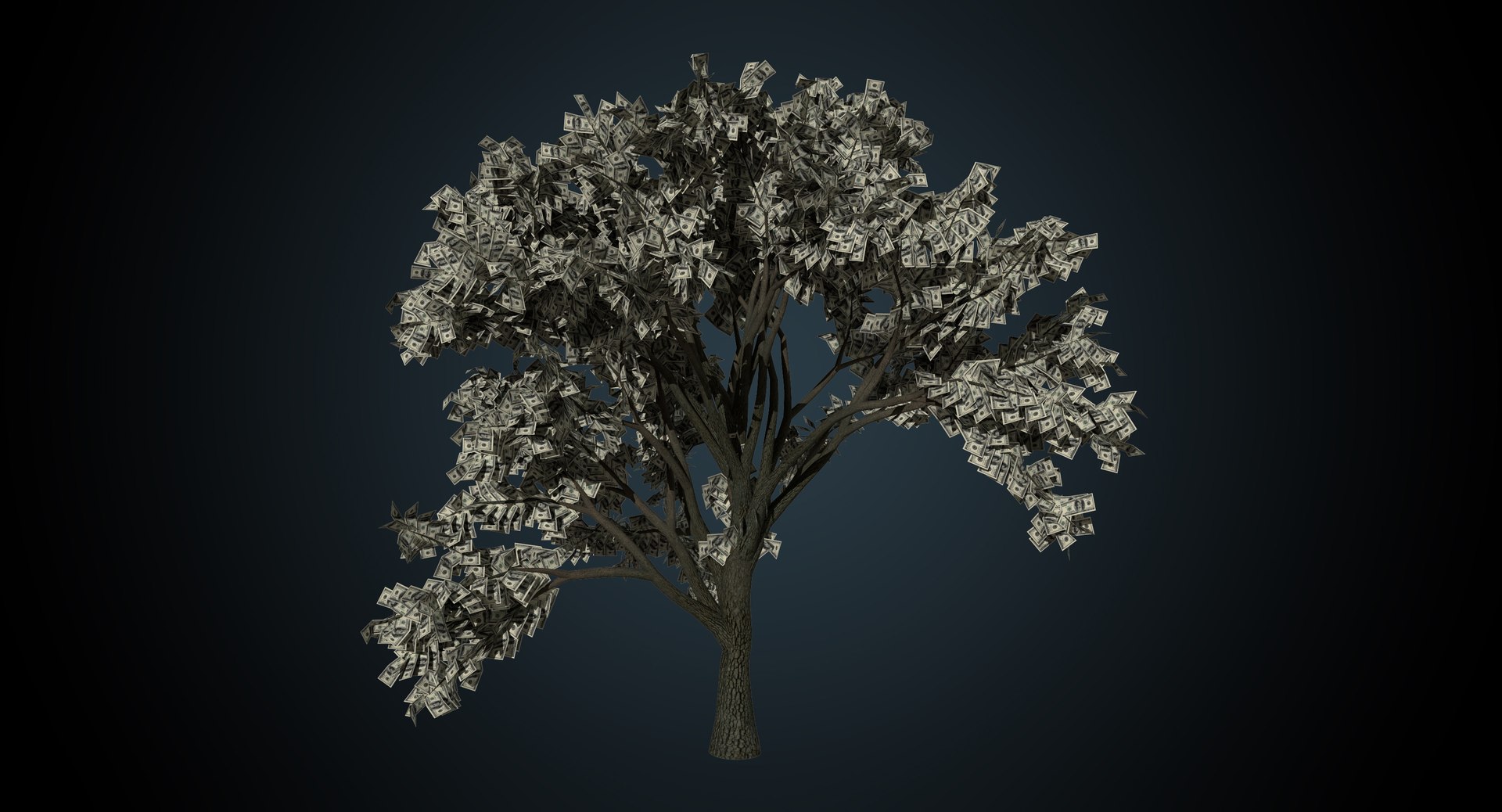 3D Model Money Tree - TurboSquid 1219325