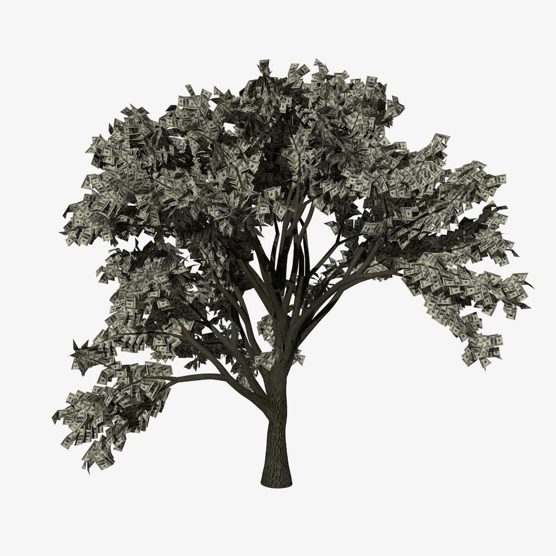 3D Model Money Tree - TurboSquid 1219325