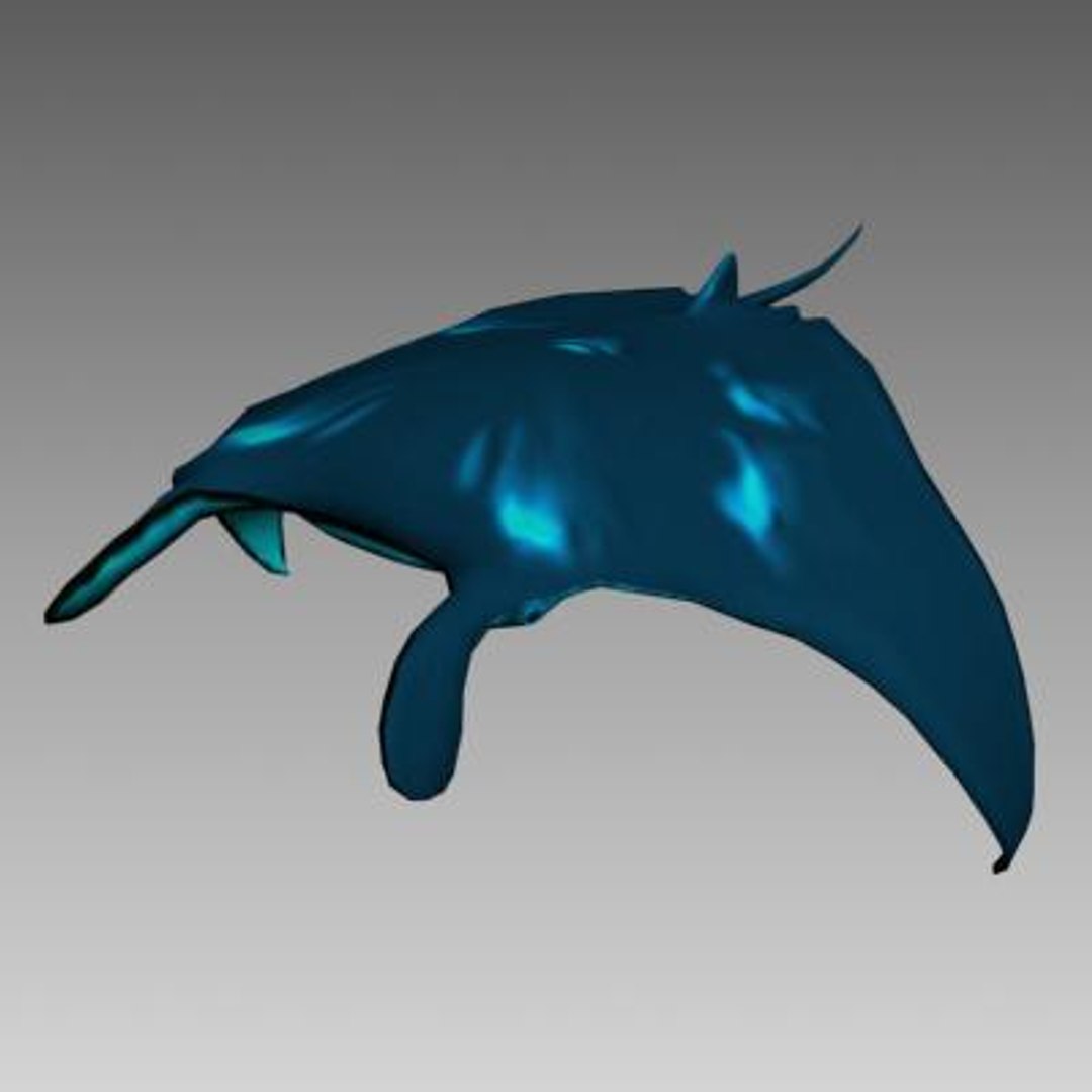 Manta Polygonal Realtime 3d 3ds