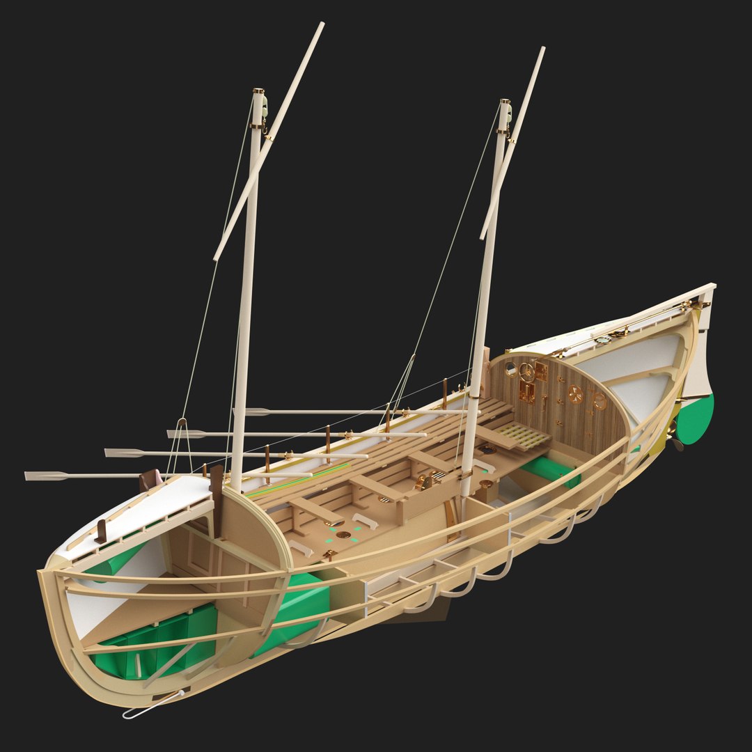 3D Model Lifeboat - TurboSquid 2074006