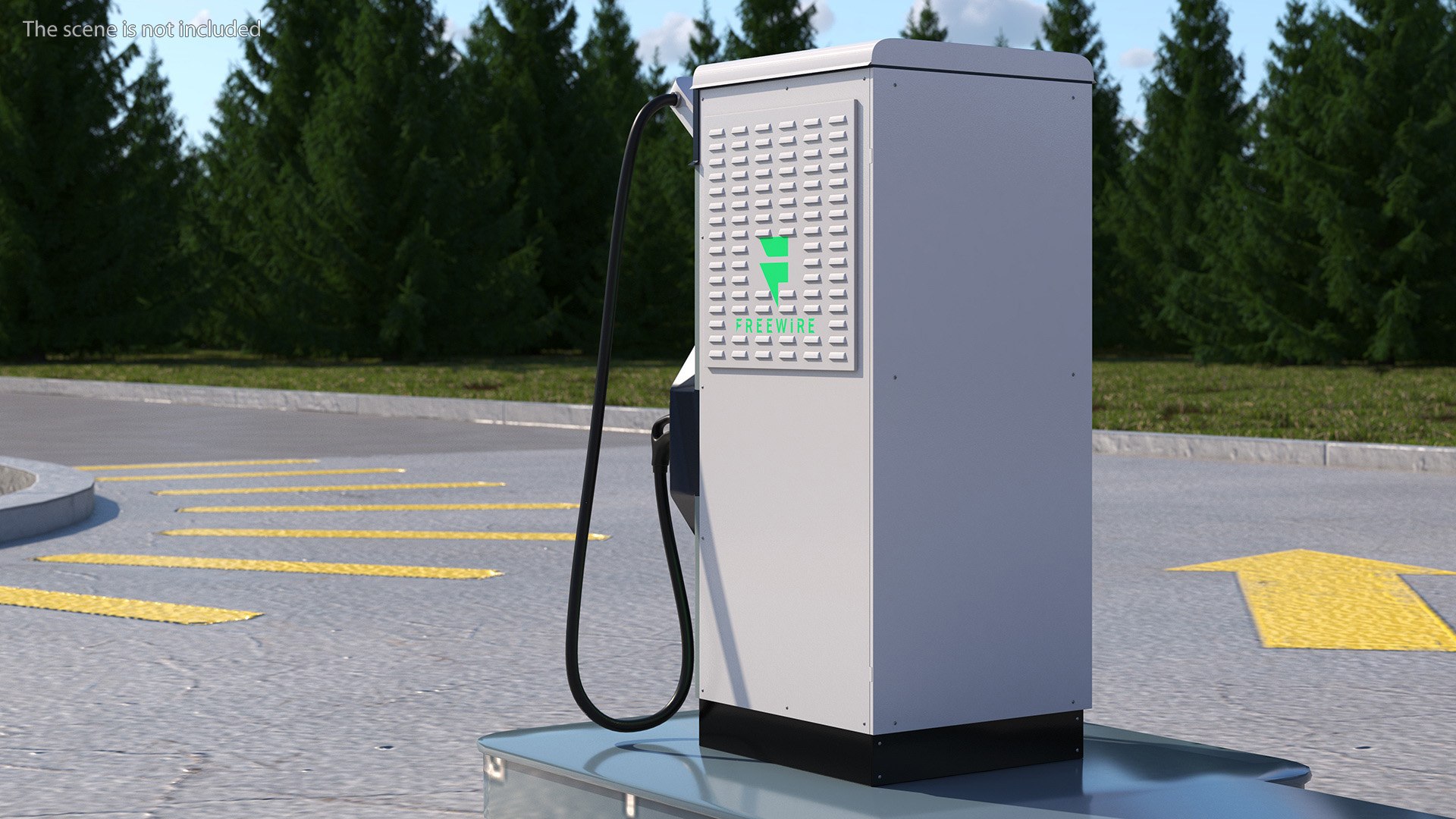 Freewire Ultrafast EV Boost Charger 200 model - TurboSquid 2167006