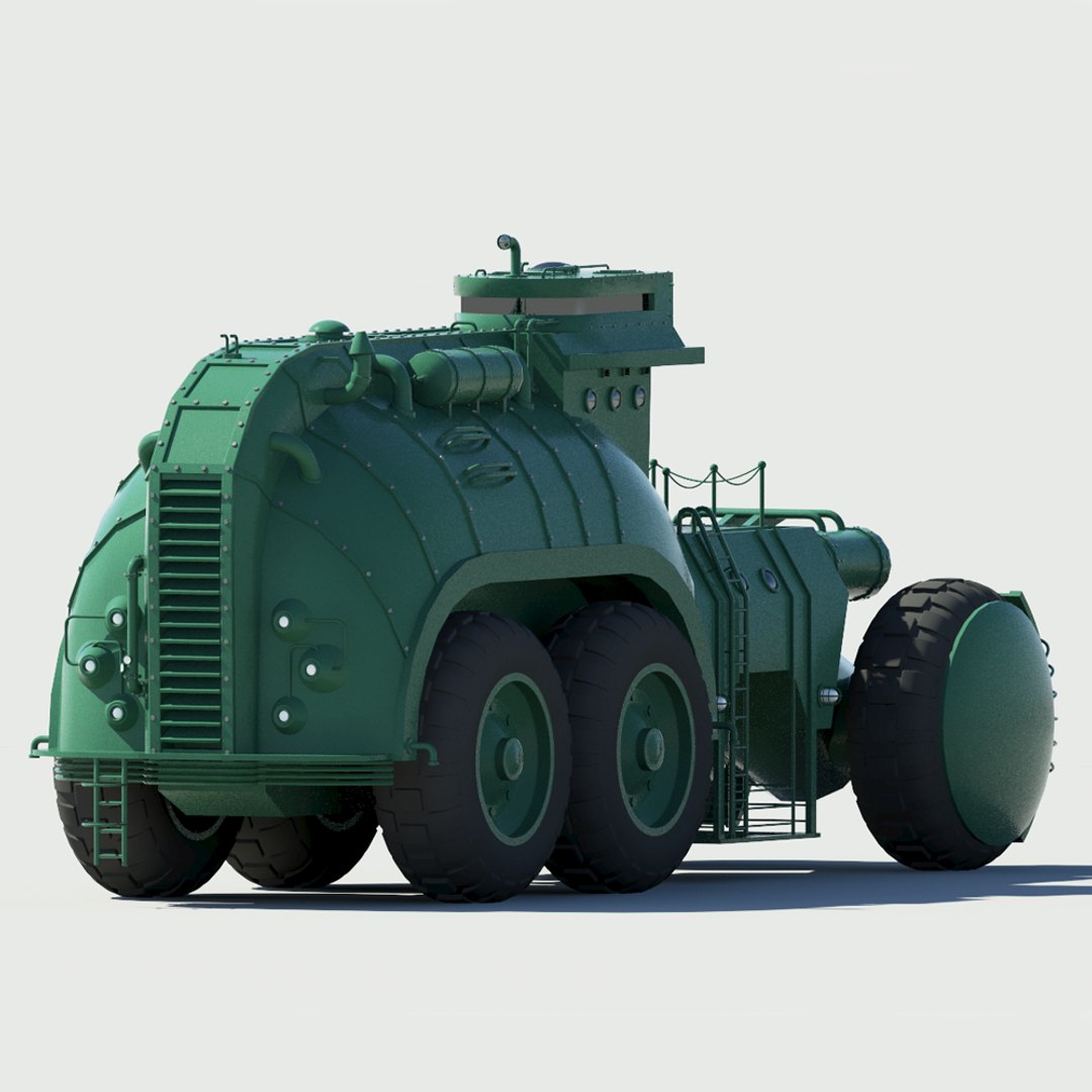 Sci Fi Truck 3d Max