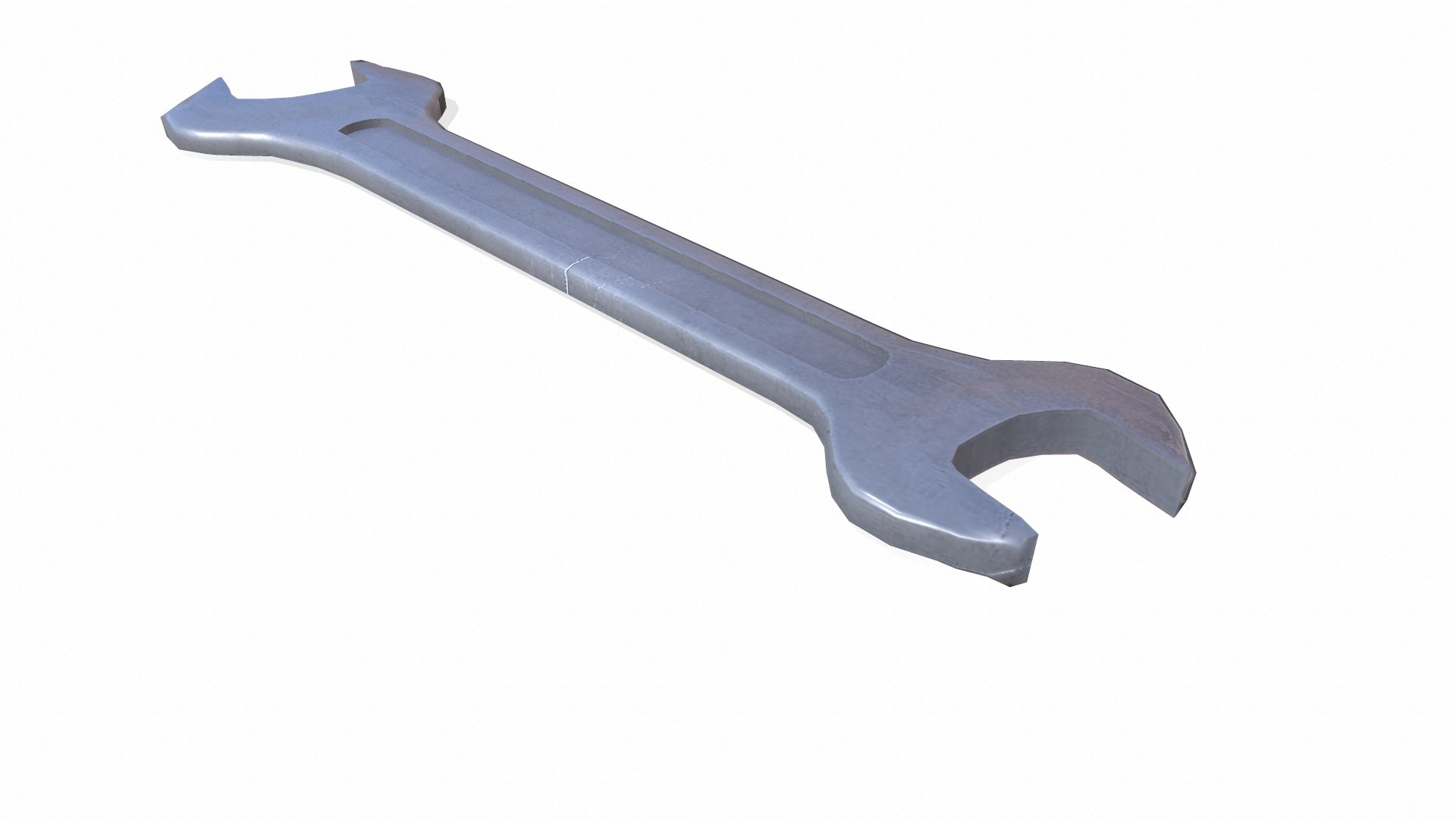 Double Open End Spanner 3D Model - TurboSquid 2304693