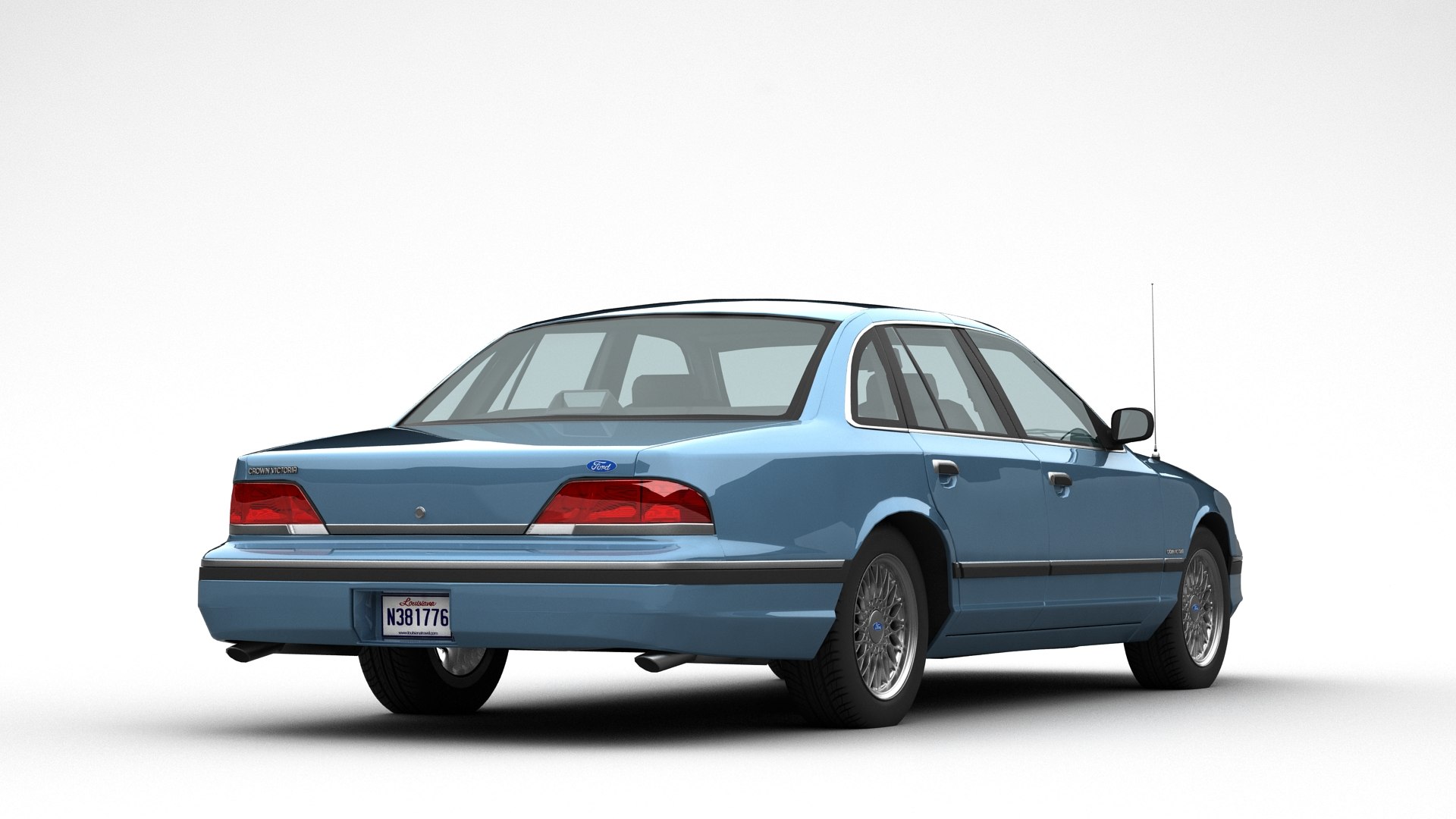 3D Ford Crown Victoria 1992 - TurboSquid 2010777