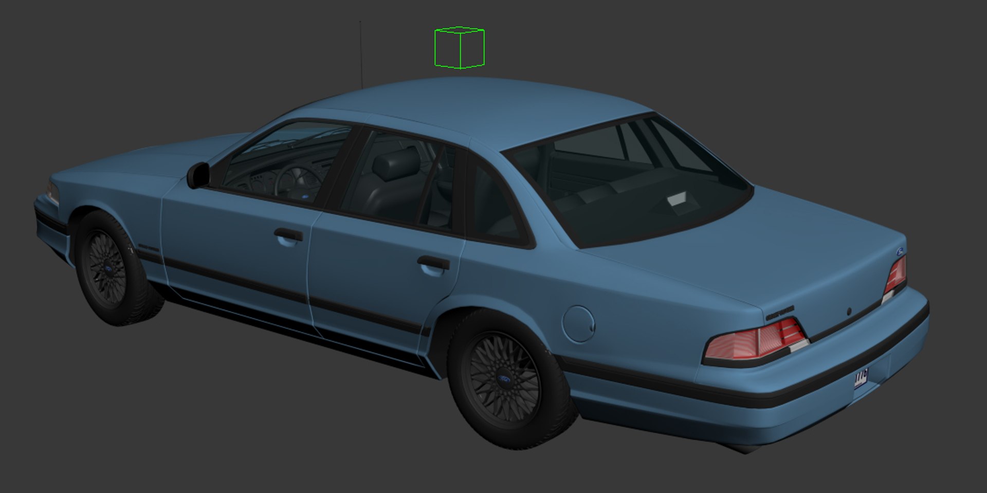3D Ford Crown Victoria 1992 - TurboSquid 2010777