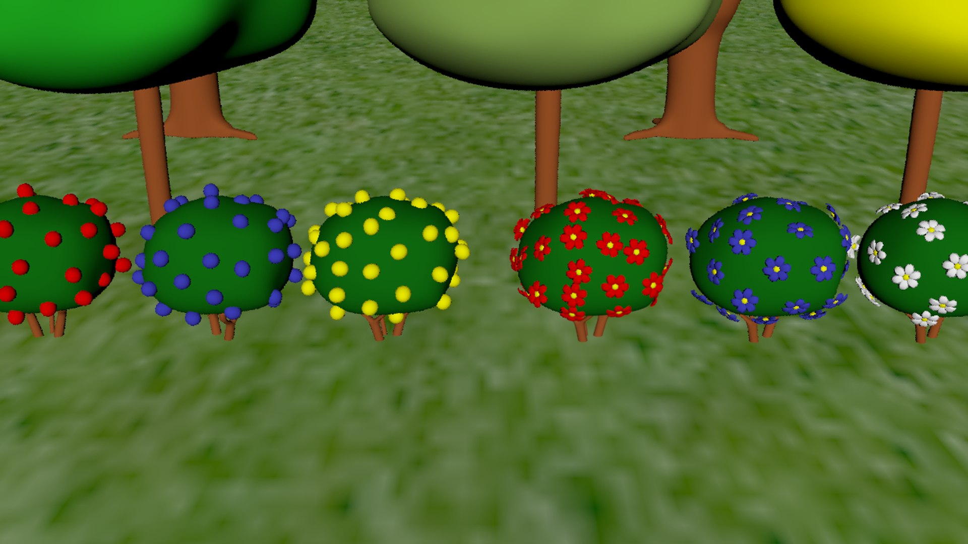 Toon Trees 3D - TurboSquid 1177555