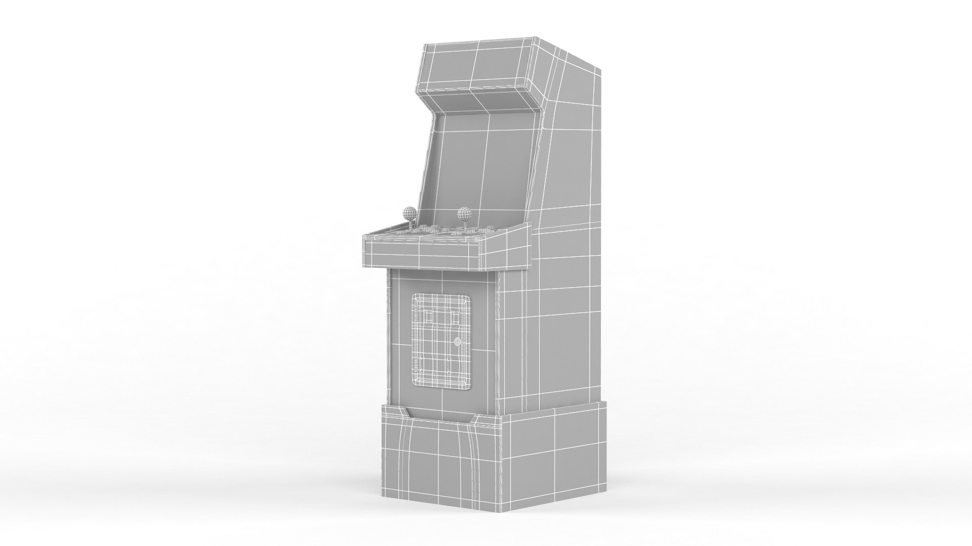 Arcade Machine 3D - TurboSquid 2255315