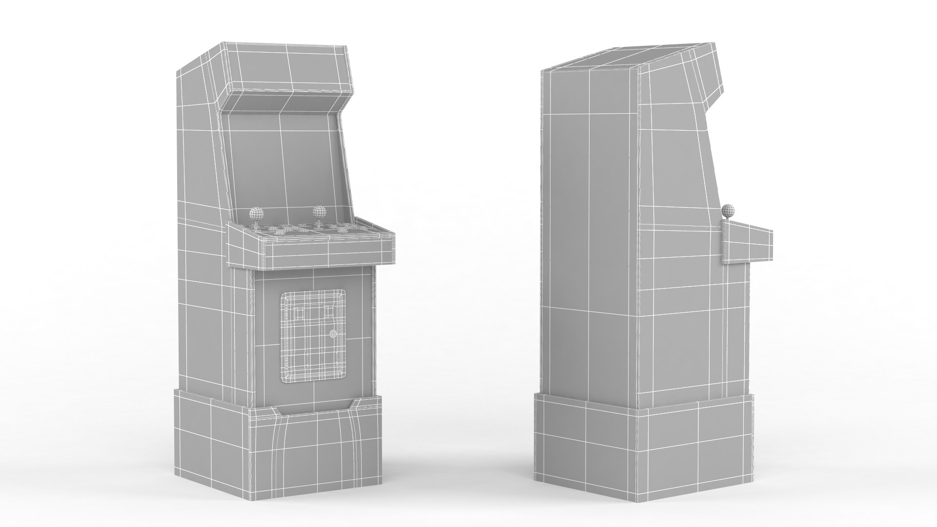 Arcade Machine 3D - TurboSquid 2255315