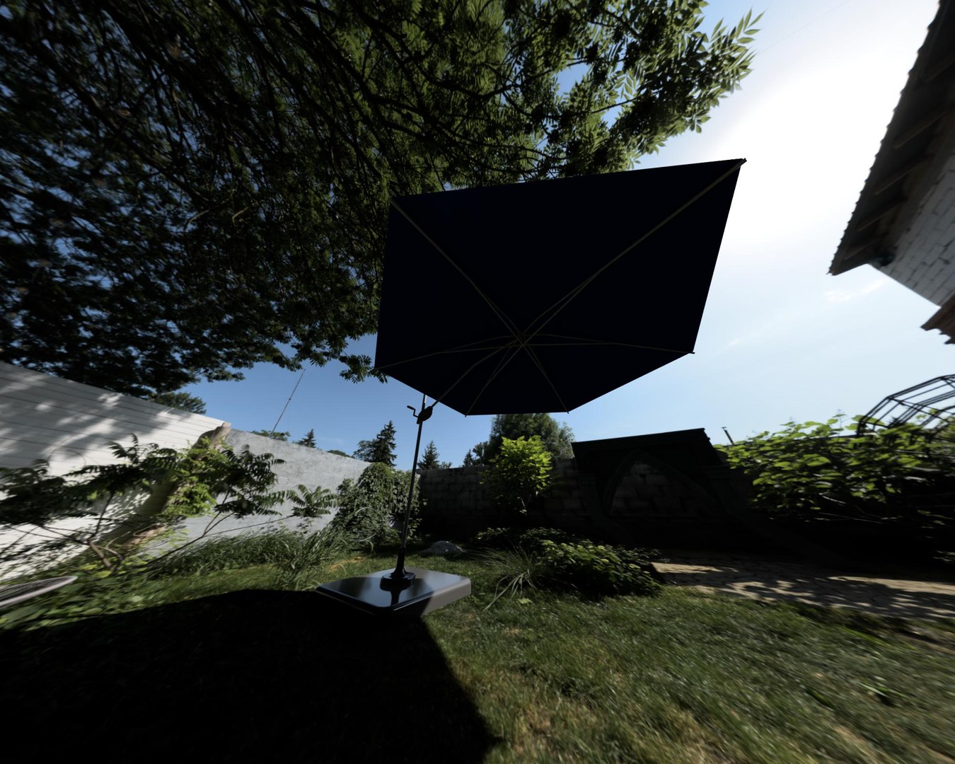 3D Model Garden Parasol - TurboSquid 1984990