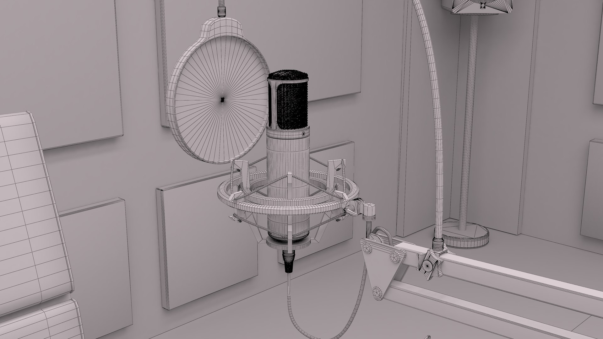 3D Podcast Studio Model - TurboSquid 2118282