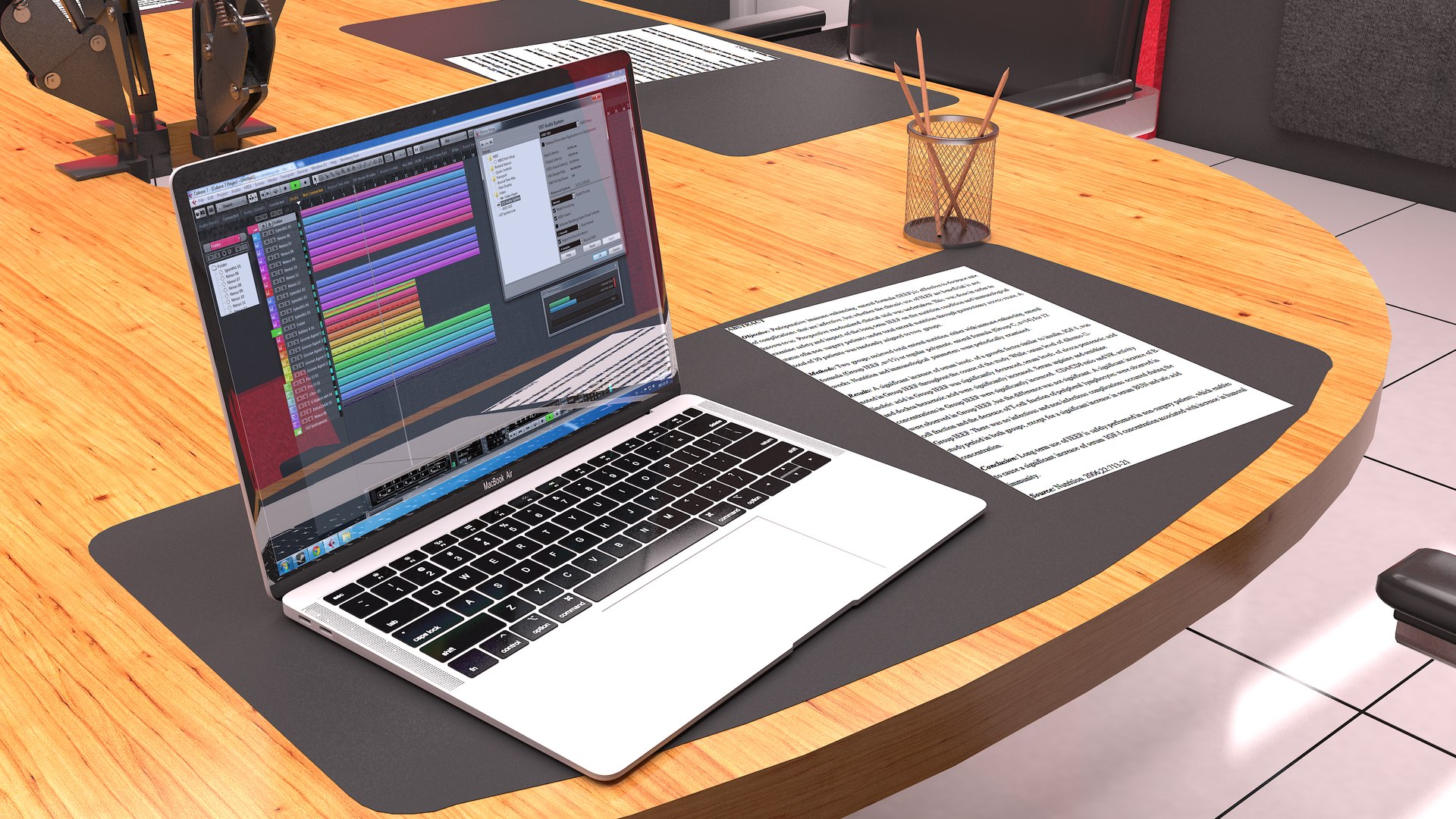 3D Podcast Studio Model - TurboSquid 2118282