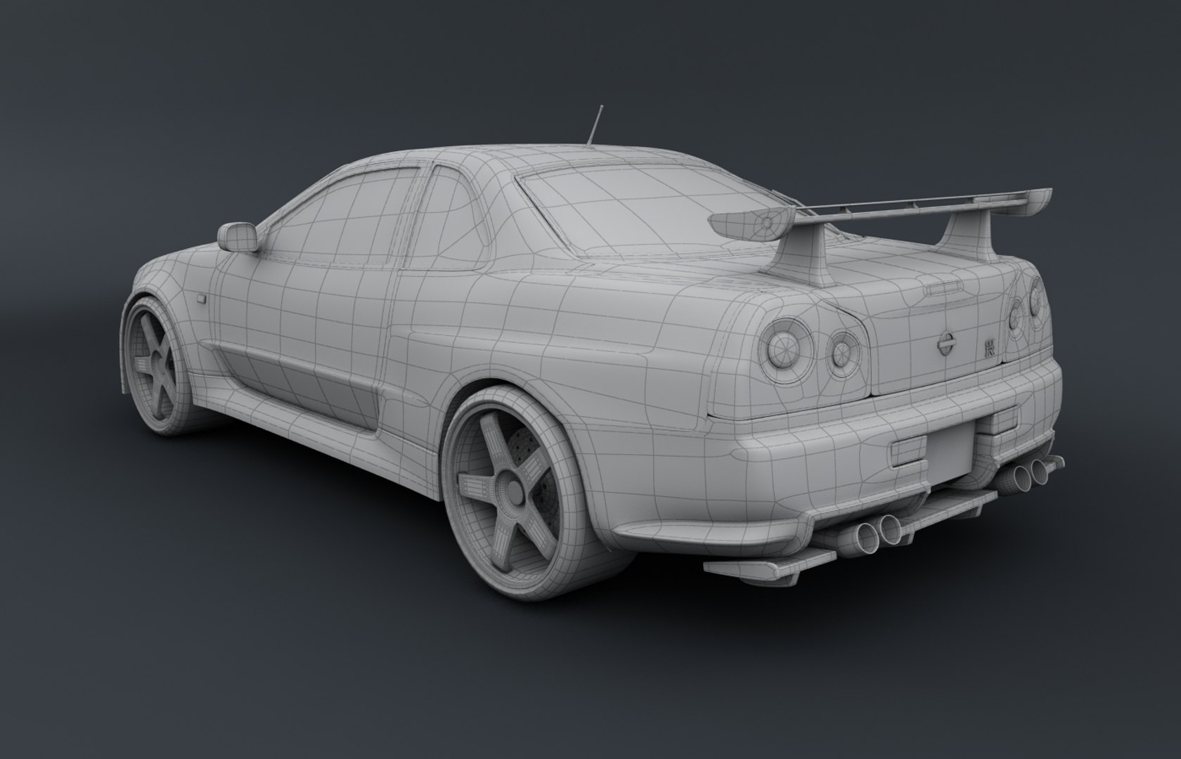 3d Model Nissan Skyline