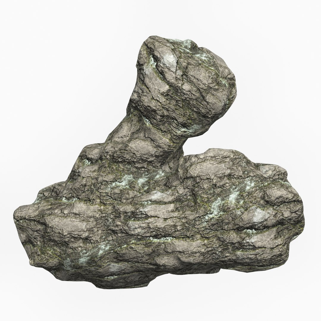 3D Stone Rock Cliff 07 - TurboSquid 2072428