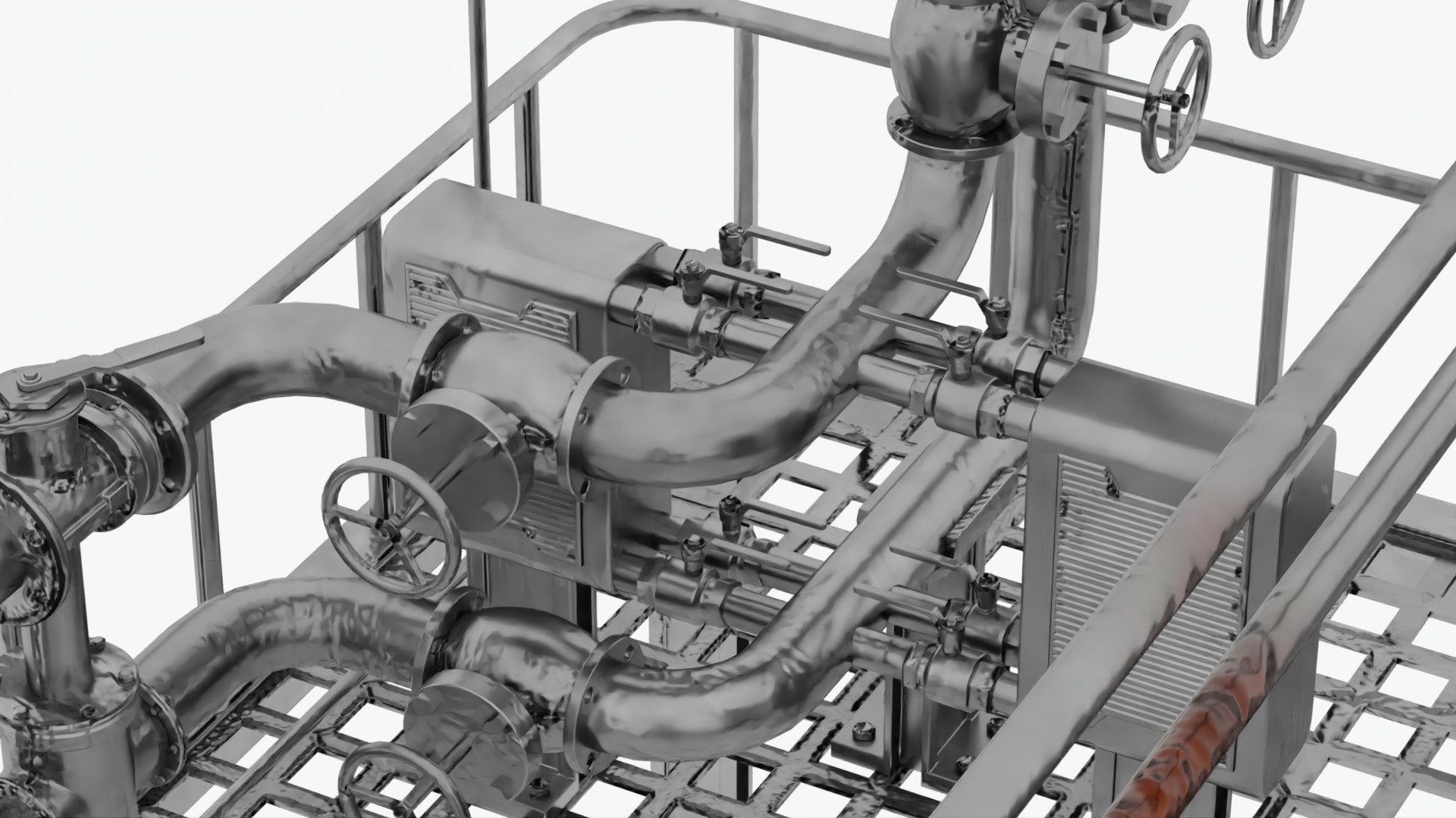 Factory Industrial Kitbash 3D model - TurboSquid 1922594