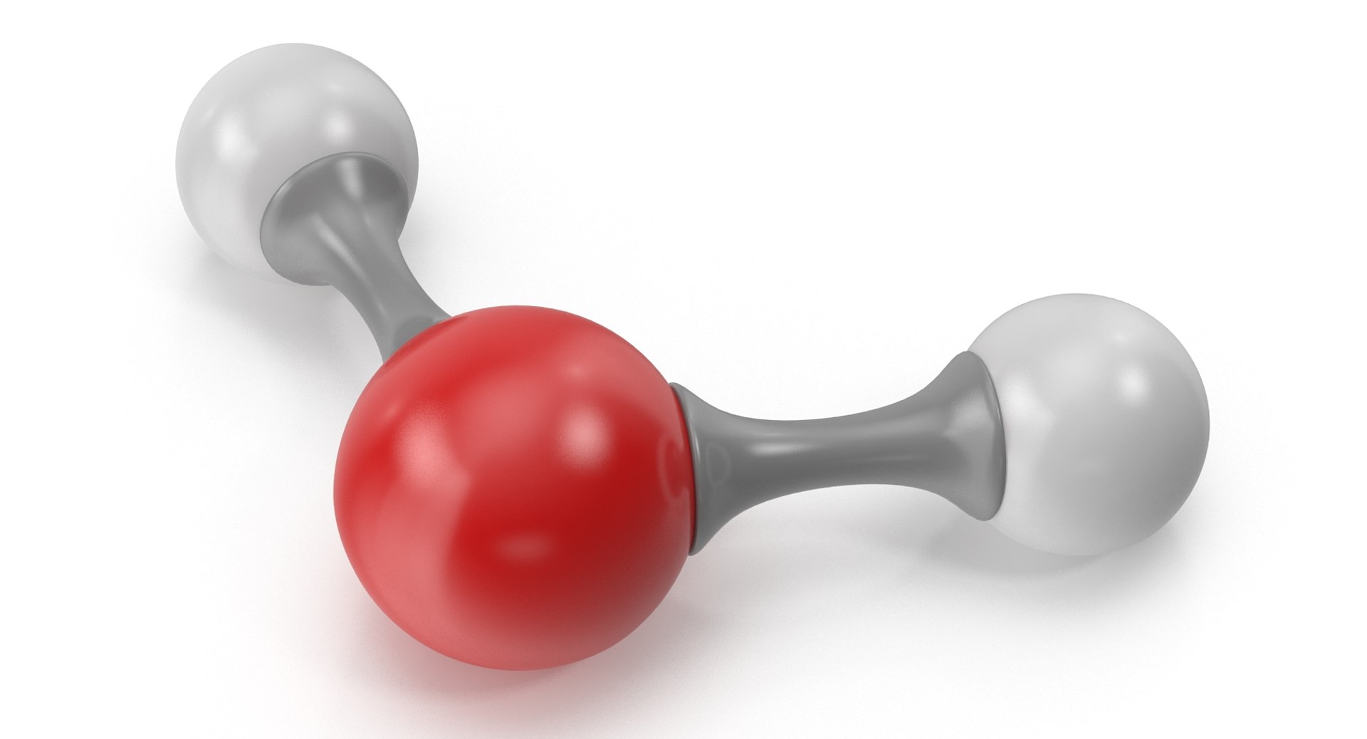 Water molecular 3D model - TurboSquid 1270212