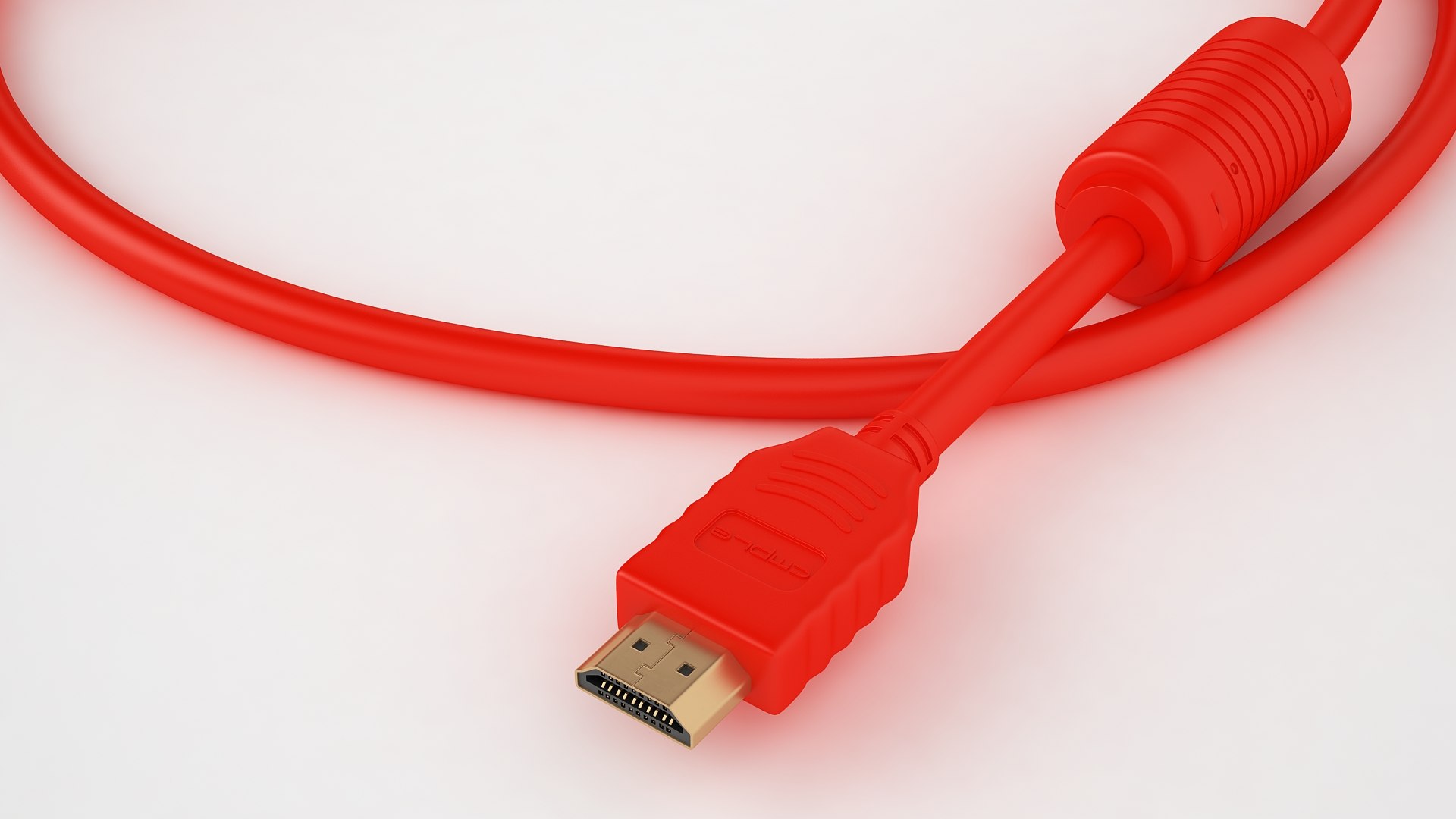 Hdmi cable speed 3D - TurboSquid 1515004