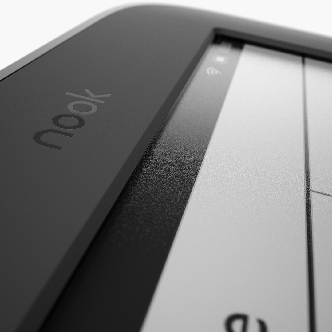 3d Nook Simple Touch Model