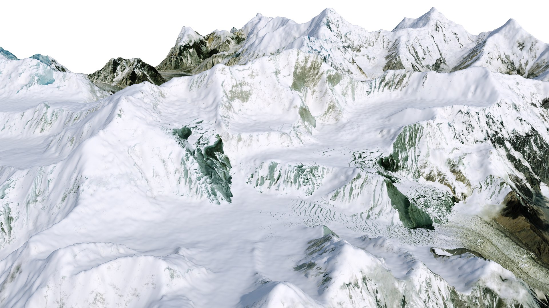 Disteghil Sar Mountain Pakistan 3D model - TurboSquid 2061680