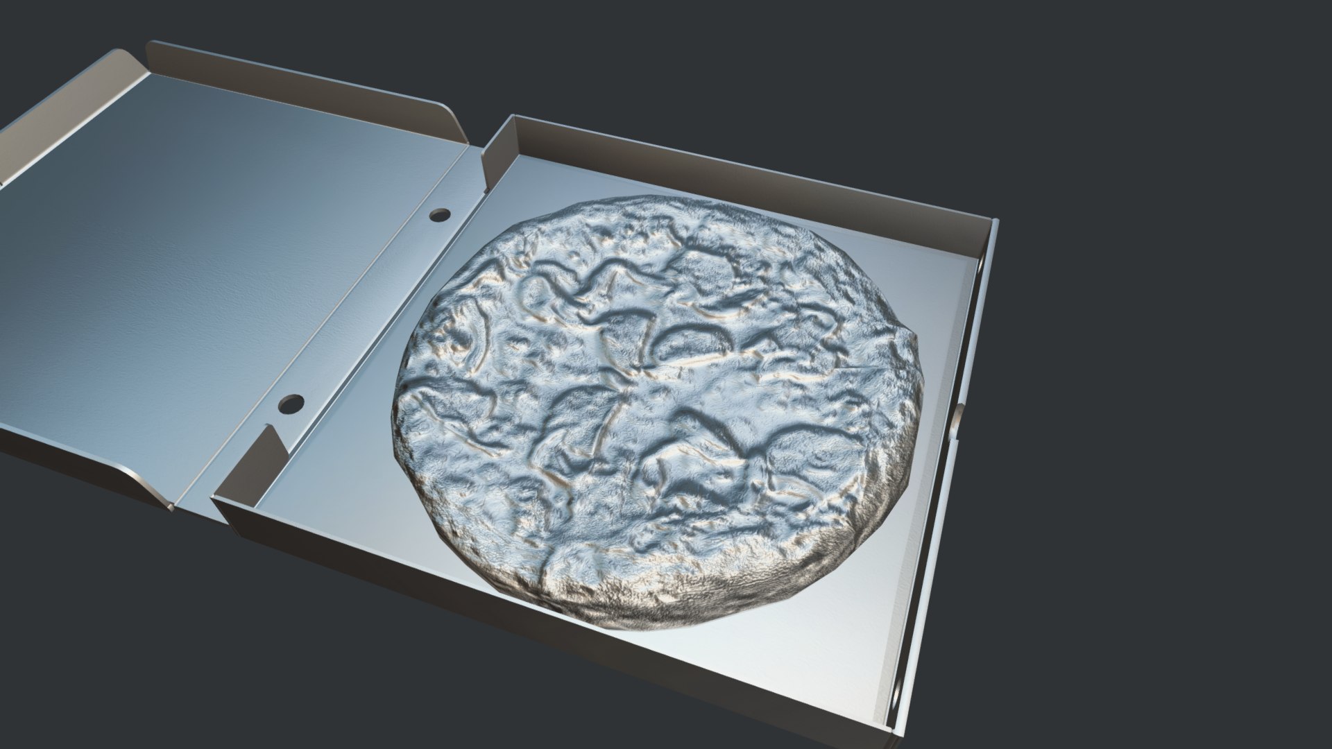 Perfect Pizza Box 3D Model - TurboSquid 1583487