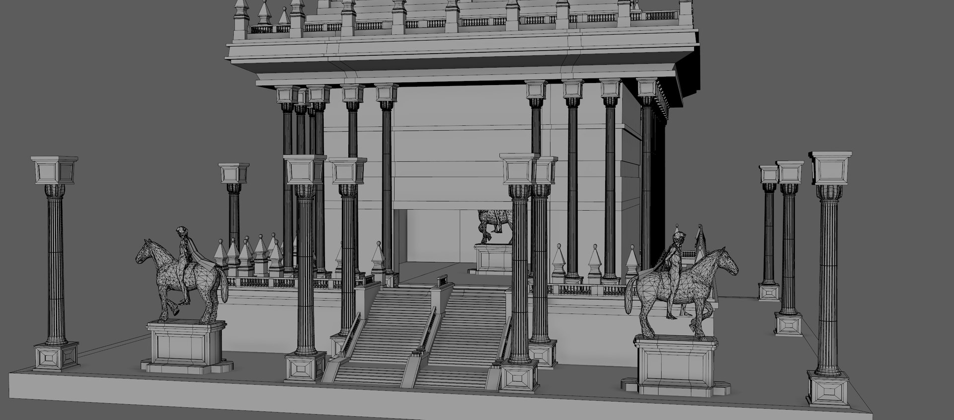 3D Ancient Temple - TurboSquid 2238064