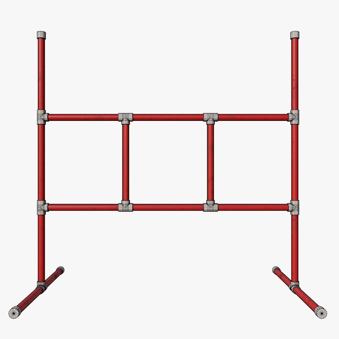 Plastic Barrier 3D Model - TurboSquid 2145073