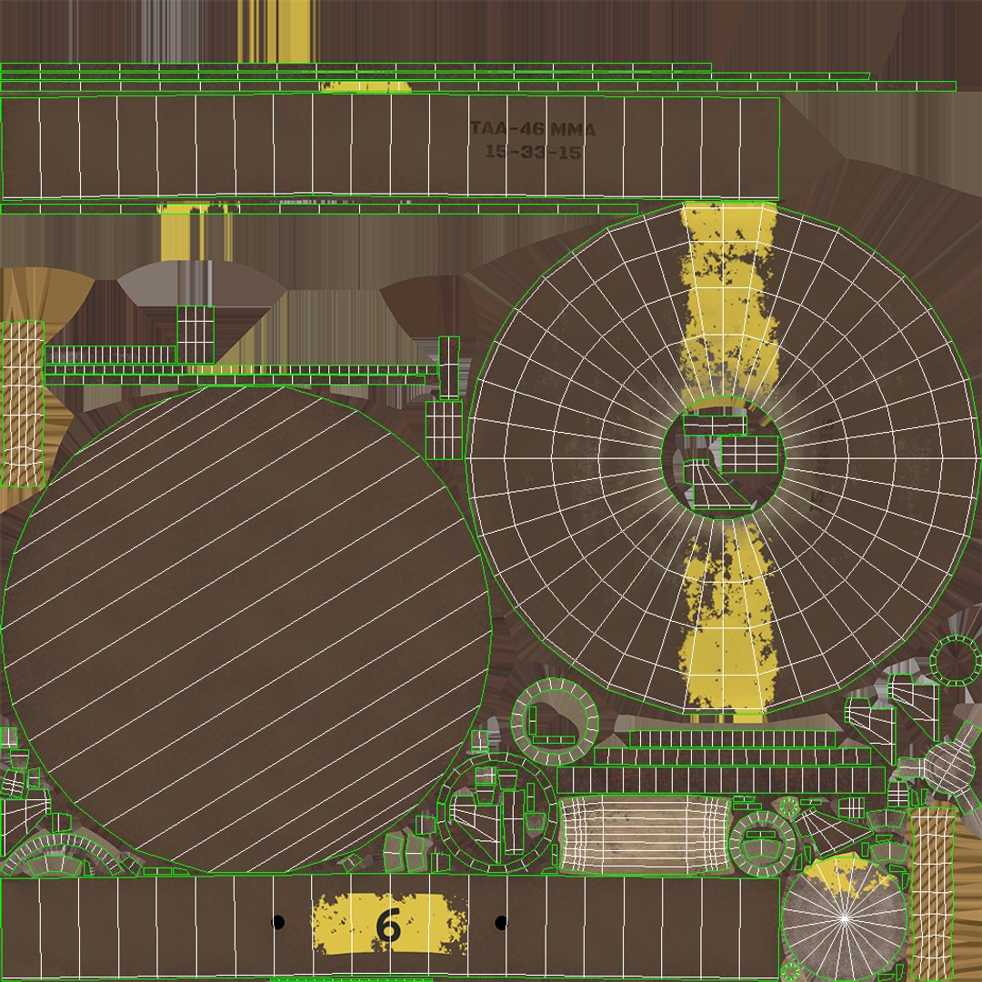 Land Mine Low-poly PBR 3D Model - TurboSquid 2133564