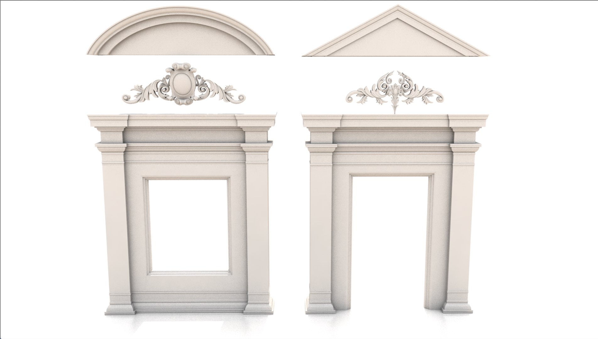 Classic Windows Model - TurboSquid 1801048