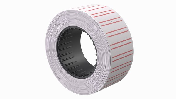 modelo 3d Rollo de etiqueta de precio - TurboSquid 2104777
