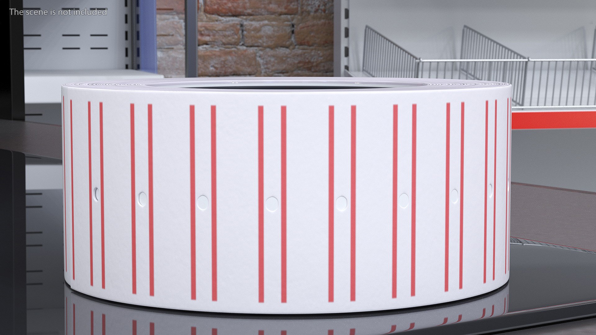 Label Price Tag Roll 3D - TurboSquid 2104777